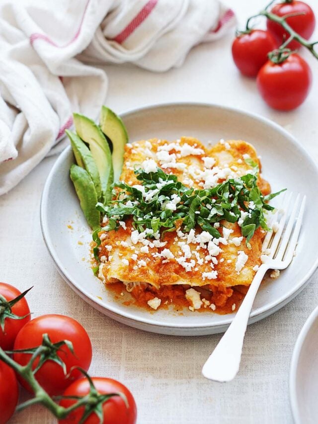 Entomatadas with Homemade Tomato Sauce | Muy Delish