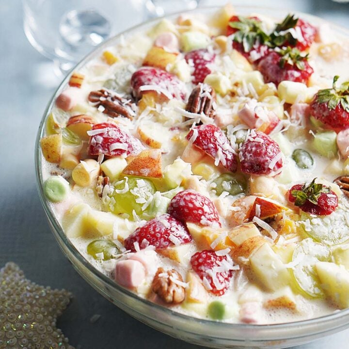 Ensalada Navideña (Christmas Fruit Salad) | by