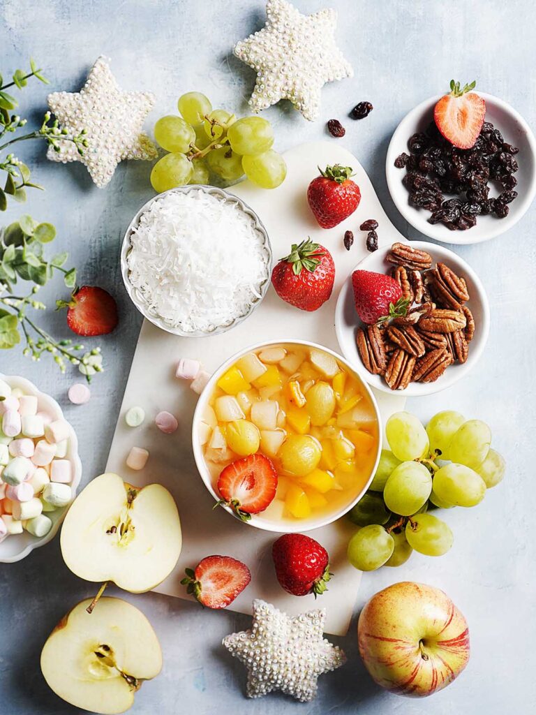 Ensalada Navideña (Christmas Fruit Salad) | Muy Delish