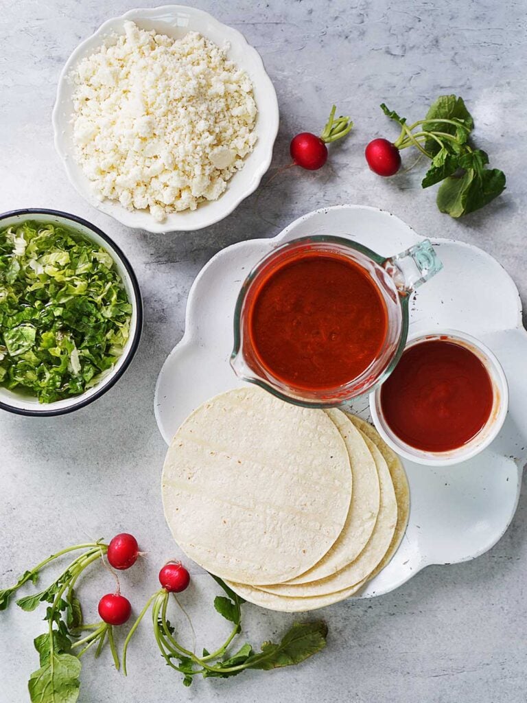 Enchiladas Rojas (Red Enchiladas) | Muy Delish