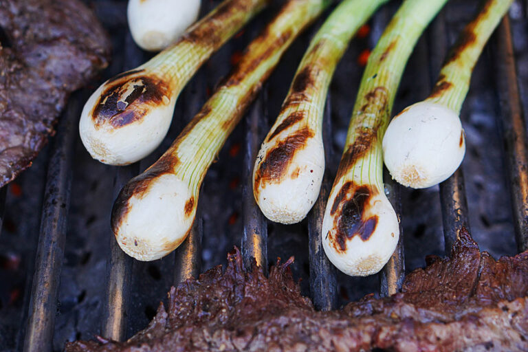 Cebollitas Asadas (Grilled Cambray Onions) | Muy Delish
