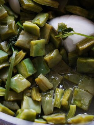 How To Prepare Nopales (Cactus Pads) | by Muy Delish
