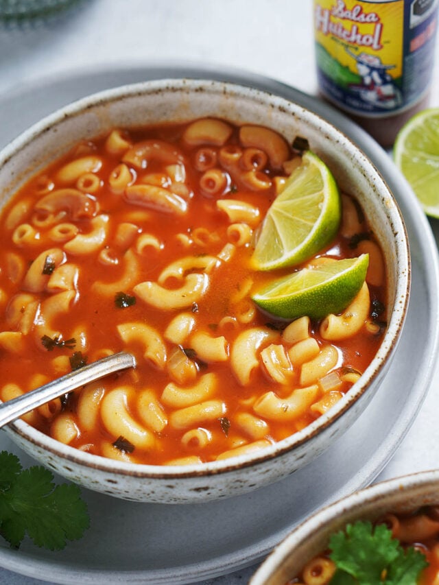 Sopa (Sopita Mexican Soup) - Muy Delish