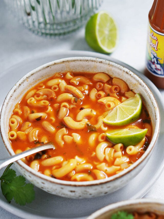 Sopa (Sopita Mexican Soup) - Muy Delish