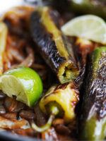 Chiles Toreados (Blistered peppers) | Mexican Recipes by Muy Delish