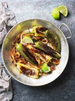 Chiles Toreados (Blistered peppers) | Mexican Recipes by Muy Delish