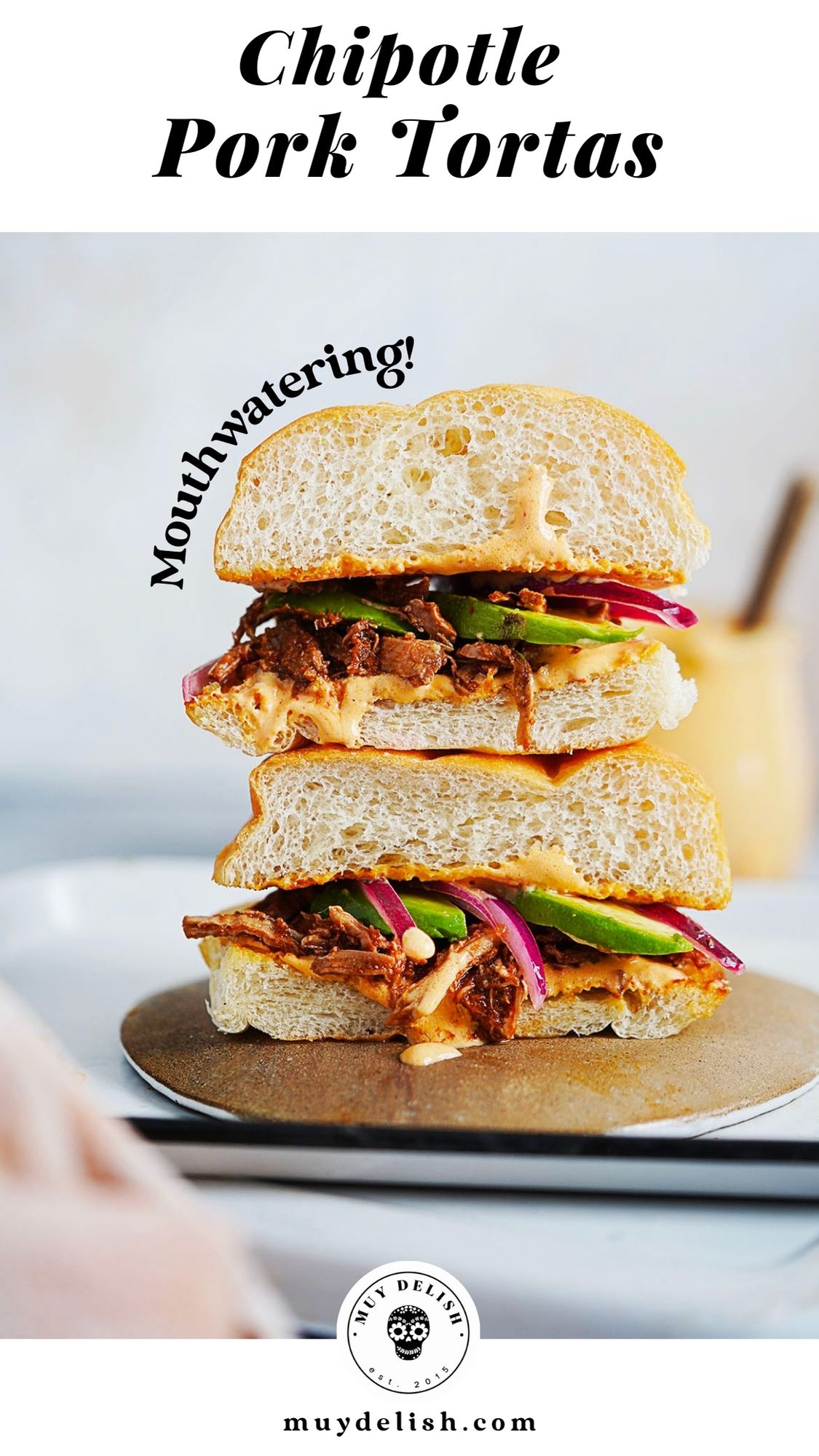 Chipotle Pork Tortas | Muy Delish