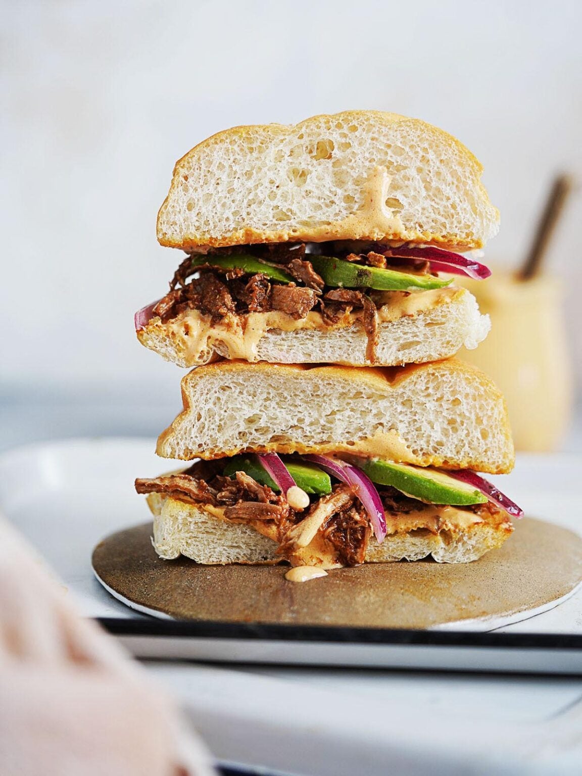 Chipotle Pork Tortas | Muy Delish