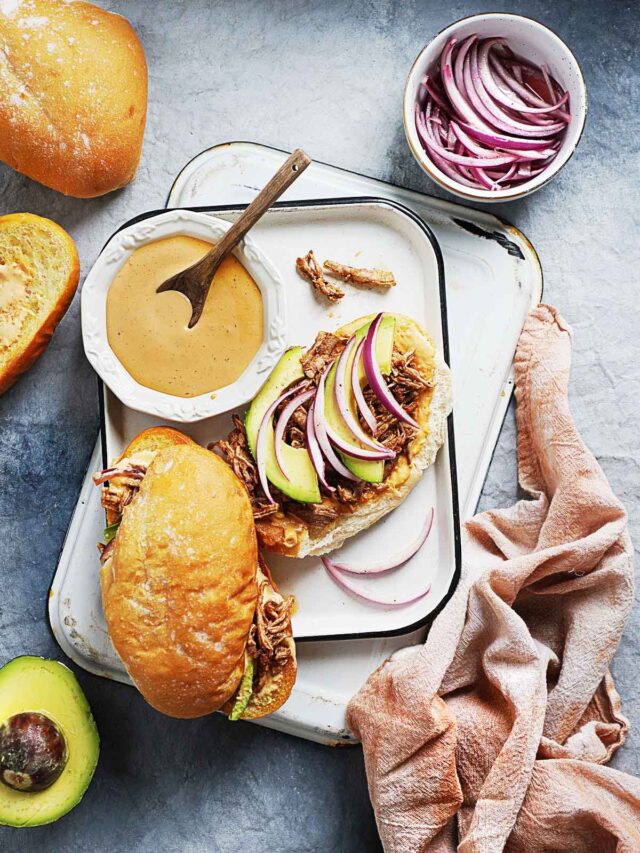 Chipotle Pork Tortas | Muy Delish