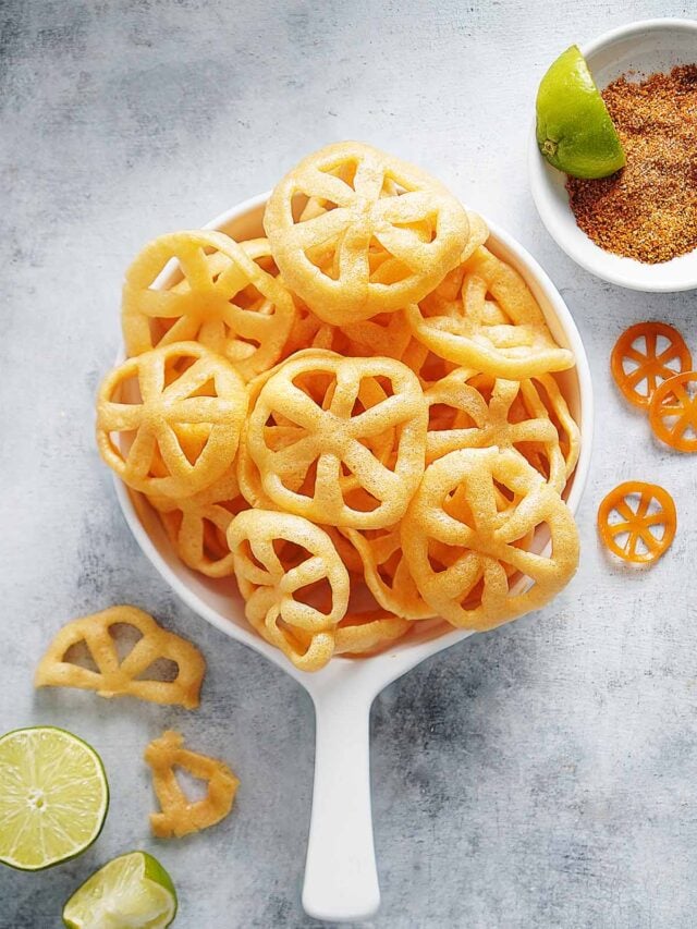 Chicharrones De Harina (Mexican wheel chips) Homemade | Muy Delish